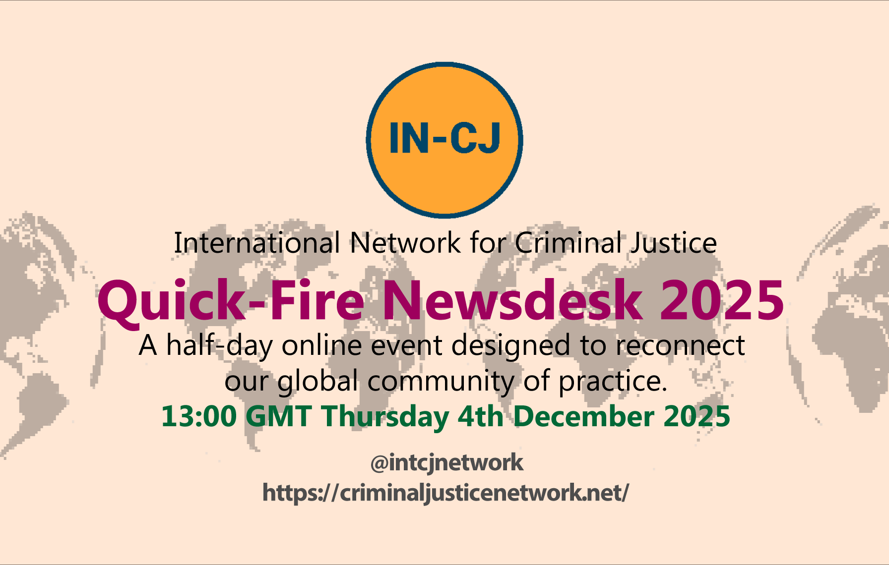 IN-CJ Quick-Fire Newsdesk 2025 – Global Insights, Shared Practice, Real ...